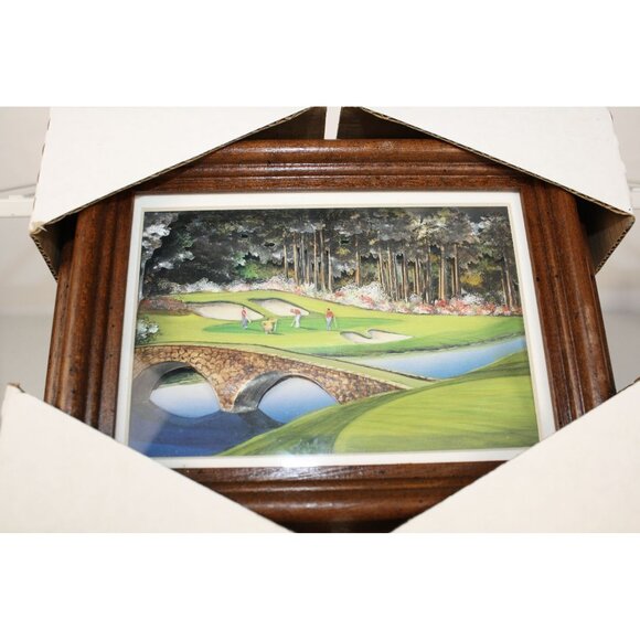 Art | Vintage 3d Golf Scene Wall Art Diorama Reza Navaki Augusta ...